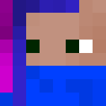 Skin A rapper with a mask and dreadlocks for Minecraft